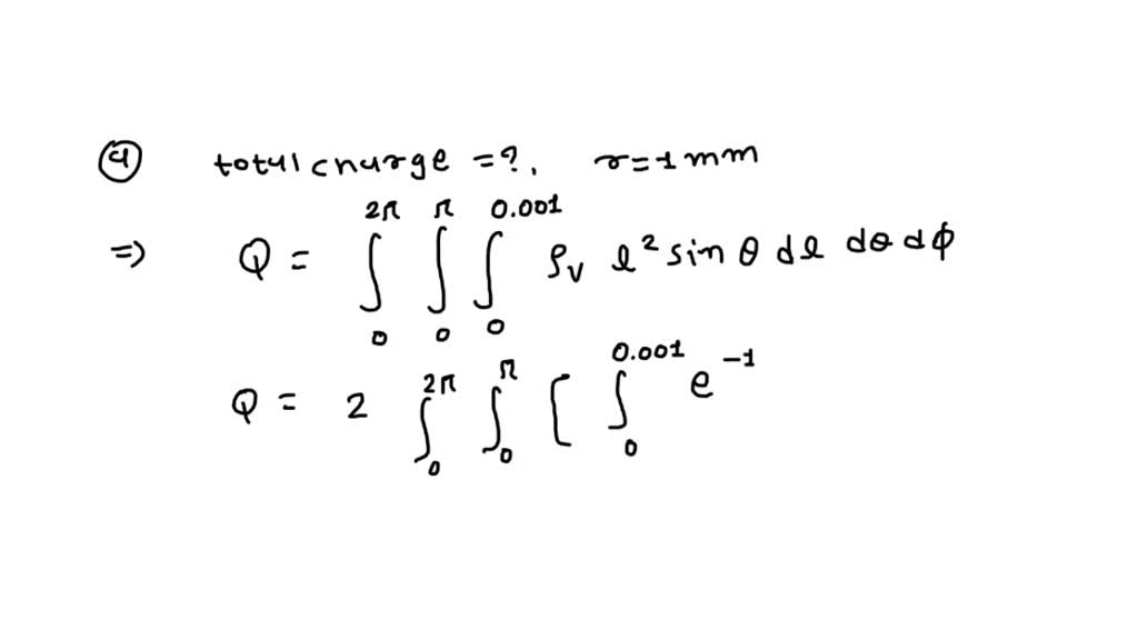 SOLVED: Prob 4 (25p)Total charge Q is non-uniformly distributed over a solid sphere of radius R ...