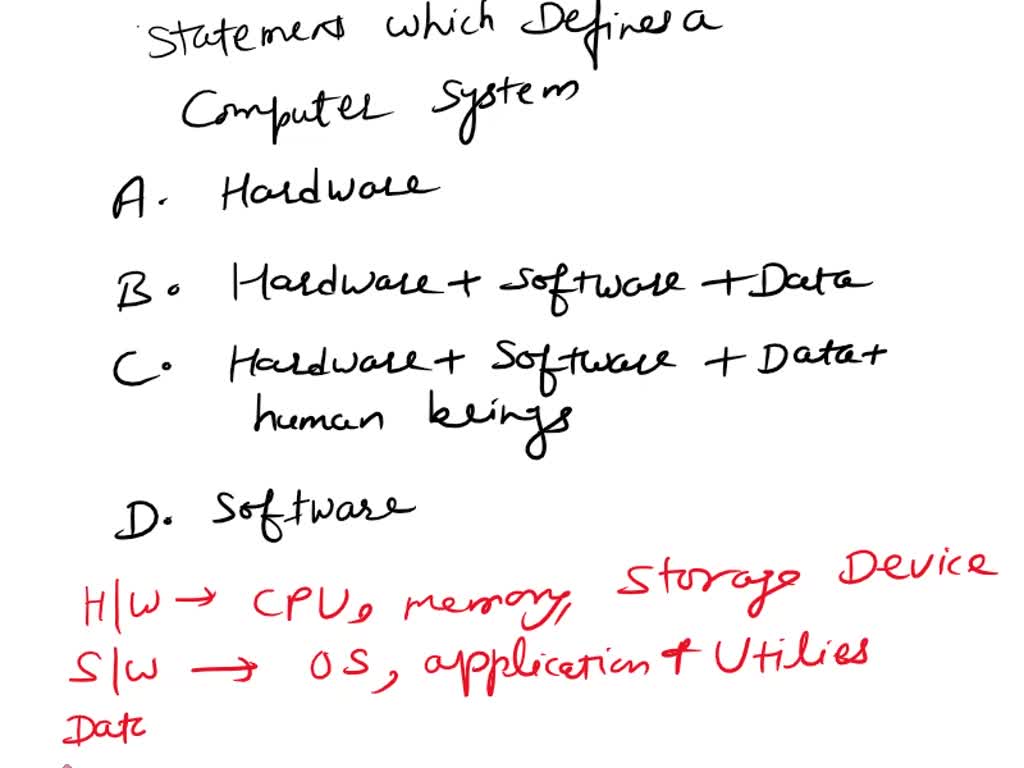 SOLVED: An IT platform consists of all of the following components ... SOLVED: An IT platform consists of all of the following components ...