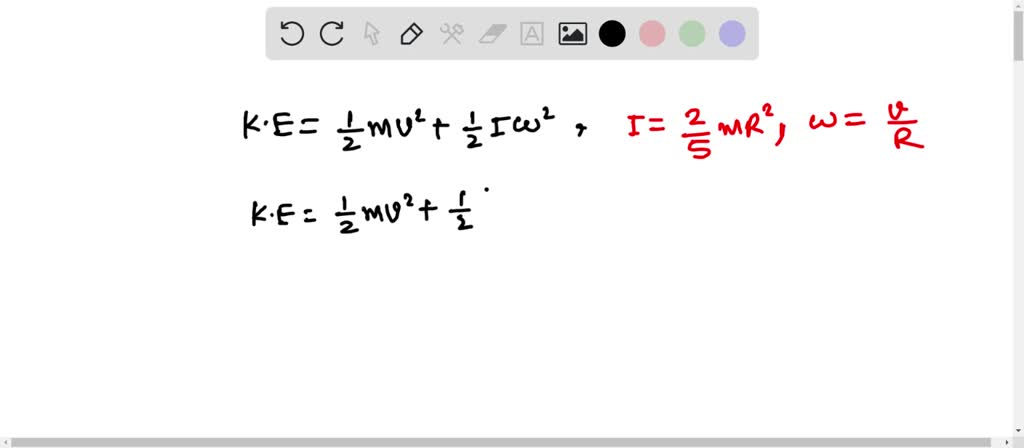SOLVED: A bowling ball of mass 7.14kg and radius 9.06cm rolls without slipping down a lane at 4 ...