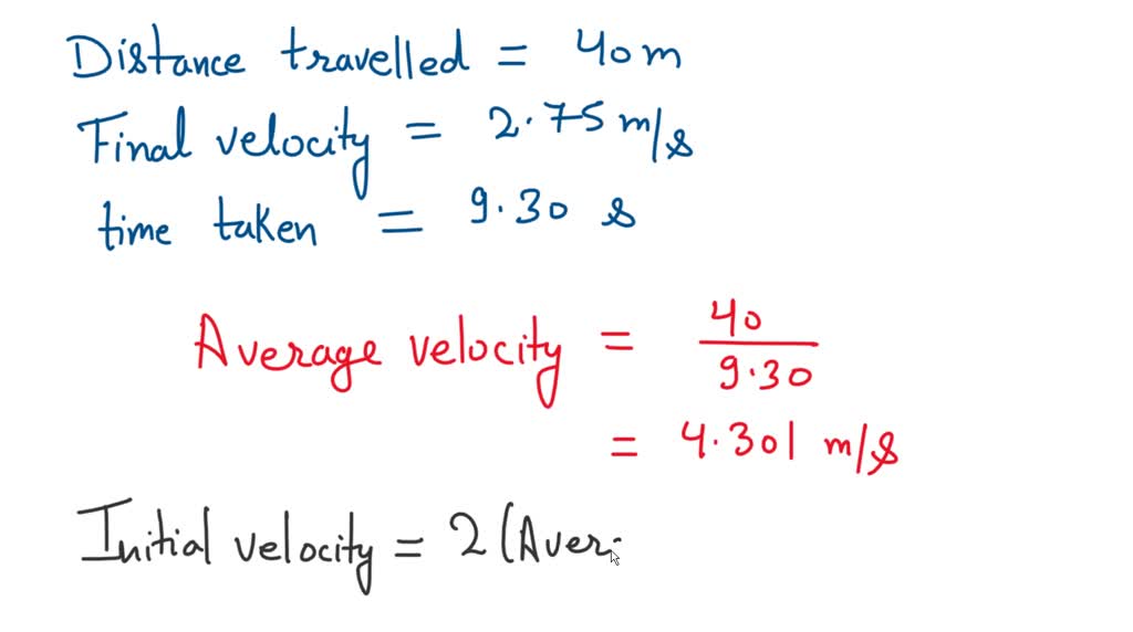 SOLVED: A truck covers 40.0 m in 9.30 s while uniformly slowing down to ...