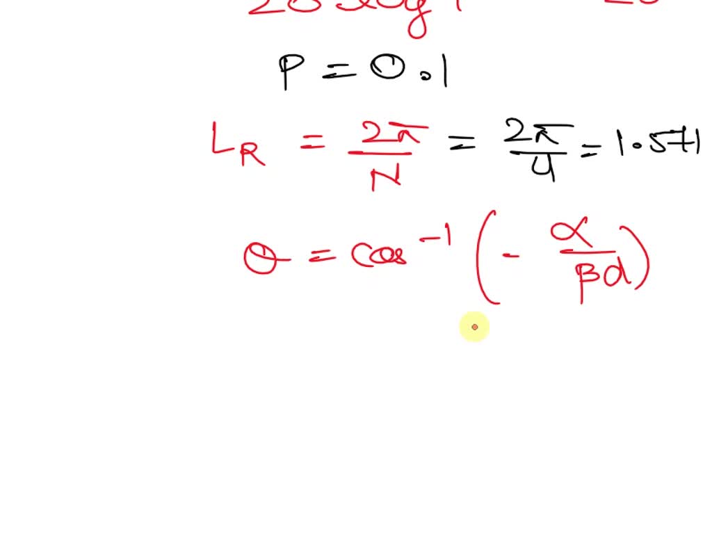 SOLVED: 7- For a uniform broadside linear array of 10 isotropic elements, determine the ...