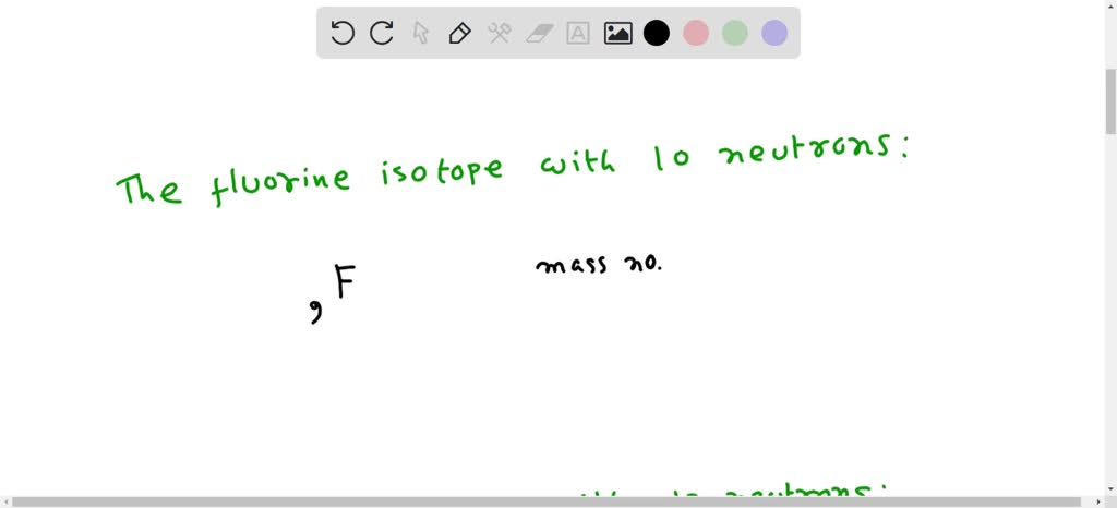 SOLVED: Write isotopic symbols of the form A X for each isotope below ...