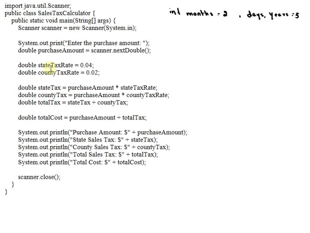 SOLVED: How may the int variables months, days, and years be defined in one statement, with ...