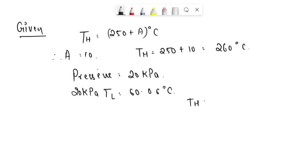 SOLVED: 4-1 Isobaric heat rejection to condense vapor to liquid. A ...