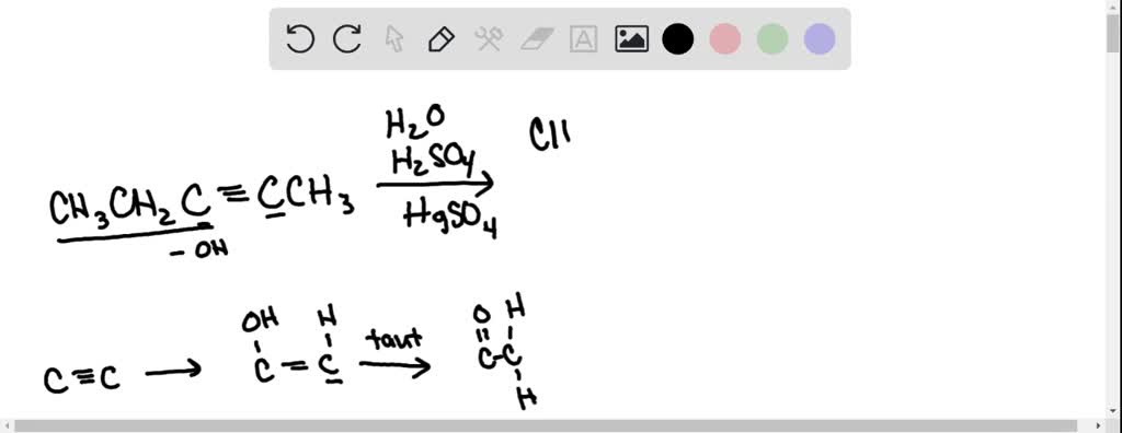 SOLVED: '(2) For each experimental result shown below, propose a step-by-step "electron-pushing ...