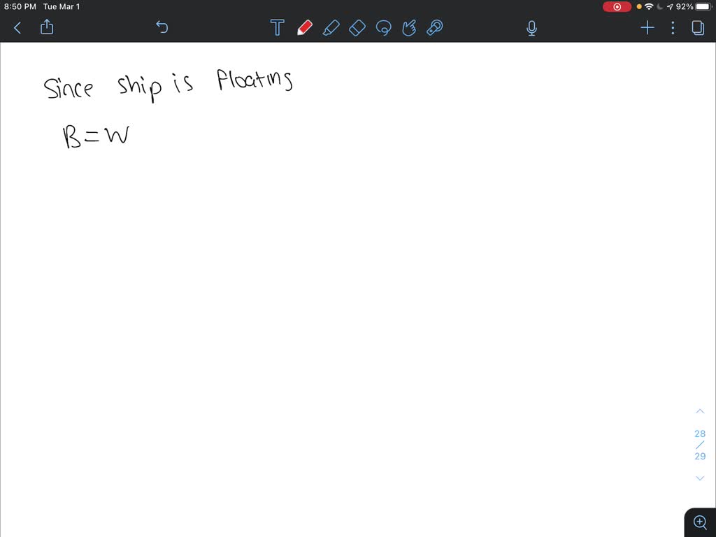 SOLVED: A ship that brings cargo from shallow water ports to deep water ...