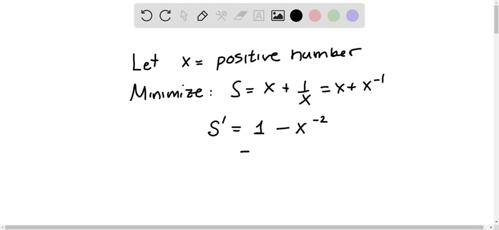 Solved 10 Points Question Positive Integer That Minimizes The Sum Of The Number And Its