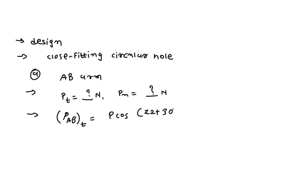 SOLVED: In the design of the robot to insert the small cylindrical part ...