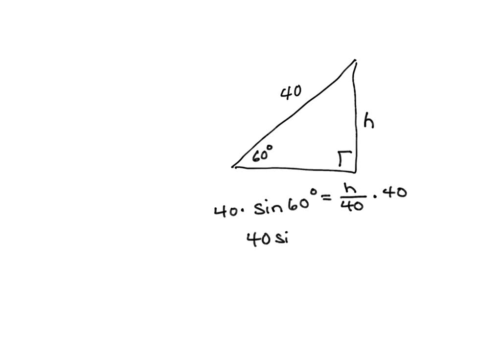 SOLVED: ' A person is flying a kite using 40 meters of kite string as ...