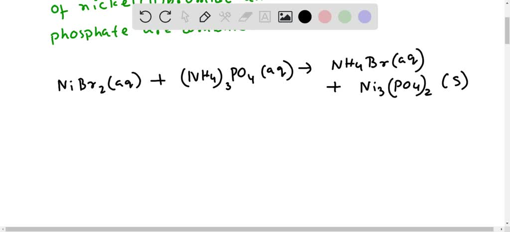 SOLVED: Does a reaction occur when aqueous solutions of barium bromide ...