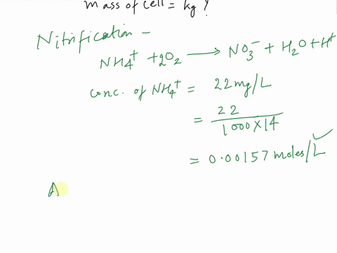 2. Nitrification stoichiometry with lithotrophic...