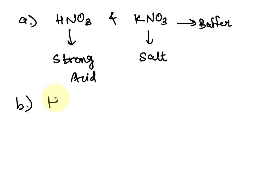SOLVED: Which of the following sets of compounds, when dissolved in the same solution, forms a ...