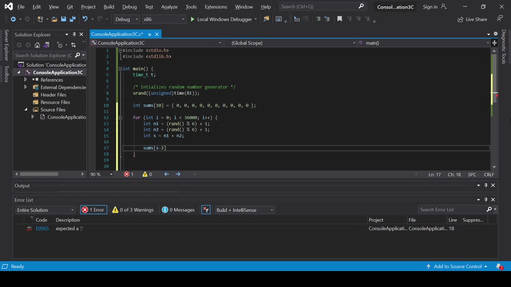 Solved Write A Program That Simulates The Rolling Of Two Dice The Program Should Use Rand