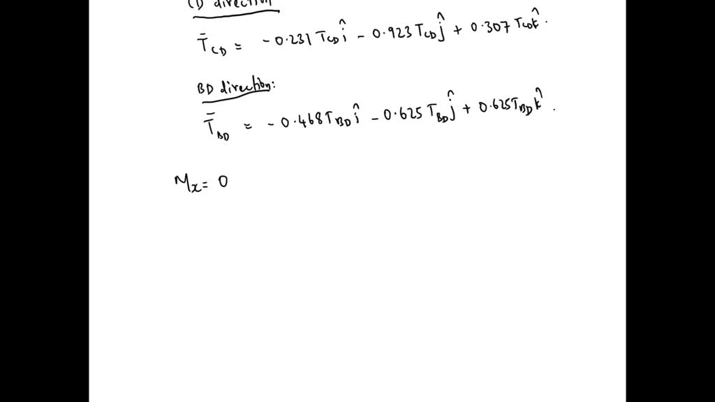 The boom AC is supported at A by a ball-and-socket joint and by two ...
