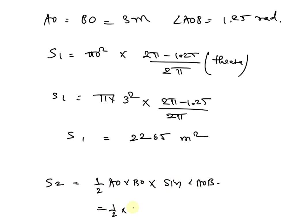 SOLVED: Figure 2 Figure 2 shows the plan view of a design for a garden ...