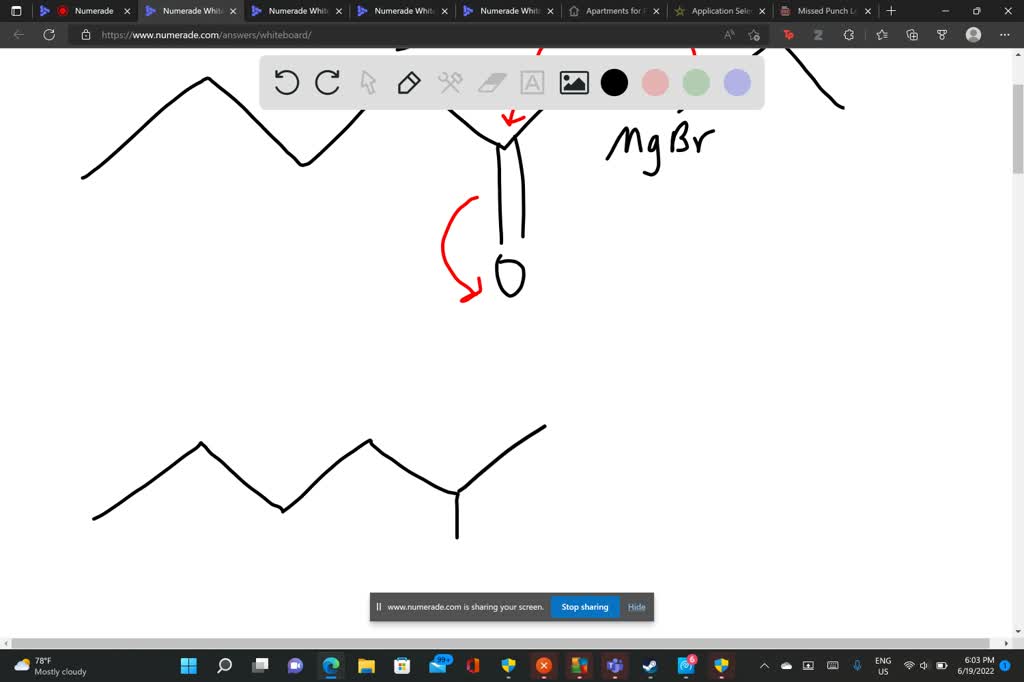 SOLVED: Draw the structure of the organic product(s) of the reaction ...