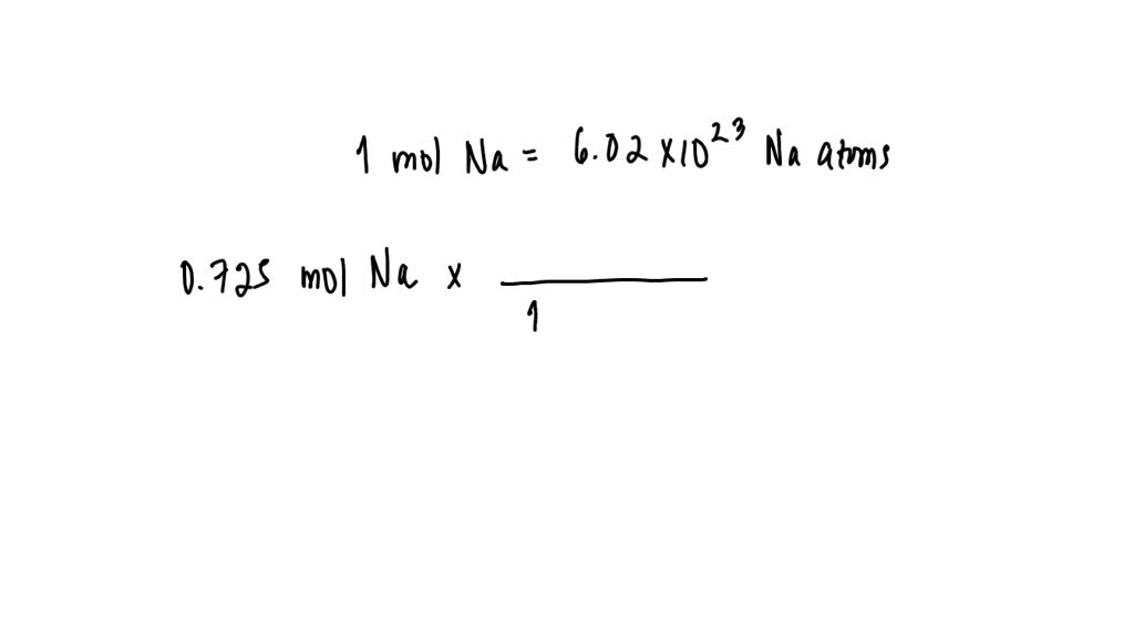 SOLVED: Calculate the following. Part A the number of Na atoms in 0.280 ...