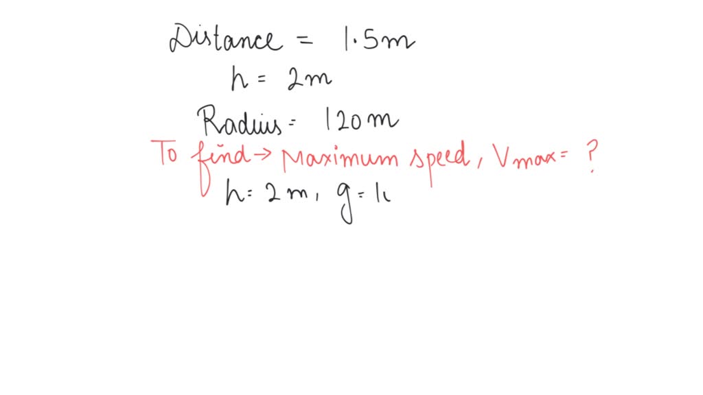 "The distance between two rails is 1.5m . The centre of gravity of the ...