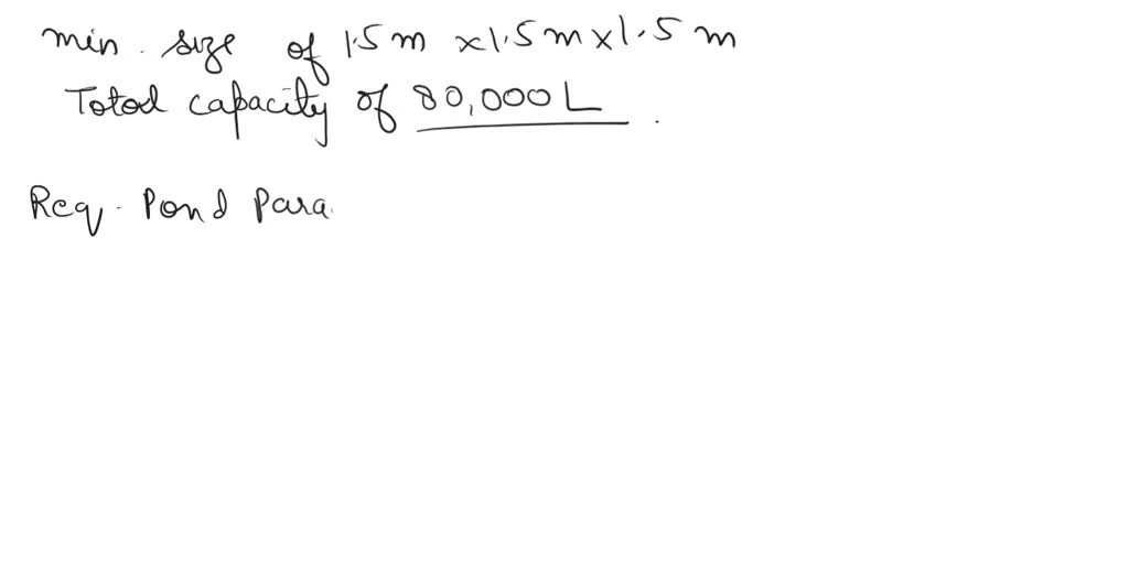 SOLVED: Design a waste stabilization pond system incorporating ...