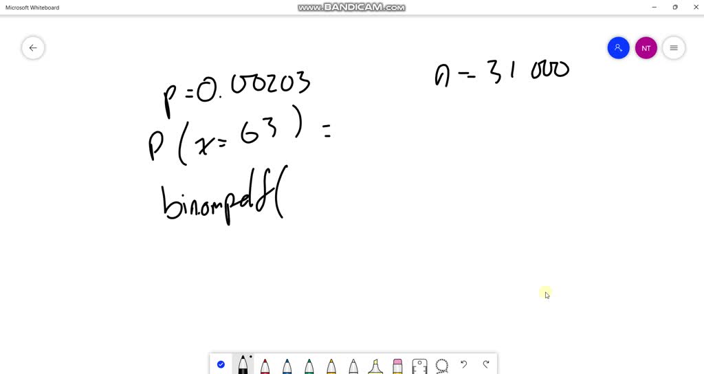 SOLVED: Consider a binomial model where each of 31,000 individuals has ...