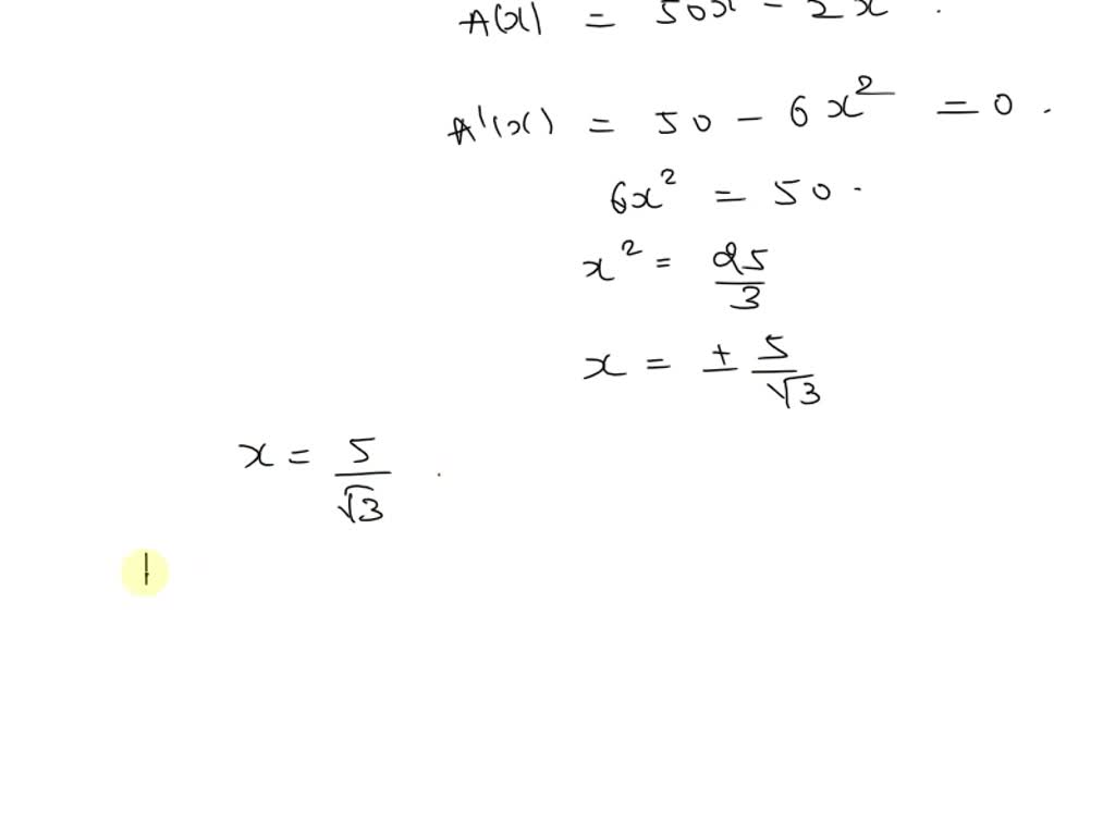 SOLVED: A rectangle has its two lower corners on the x-axis and its two upper corners on the ...