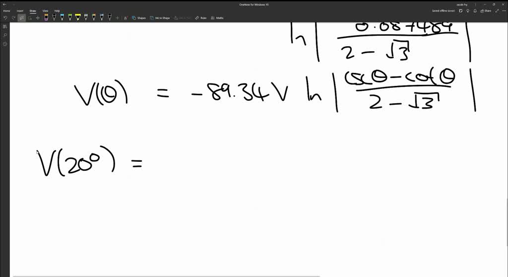 SOLVED: Solve the Laplace equation for electric potential inside the ...
