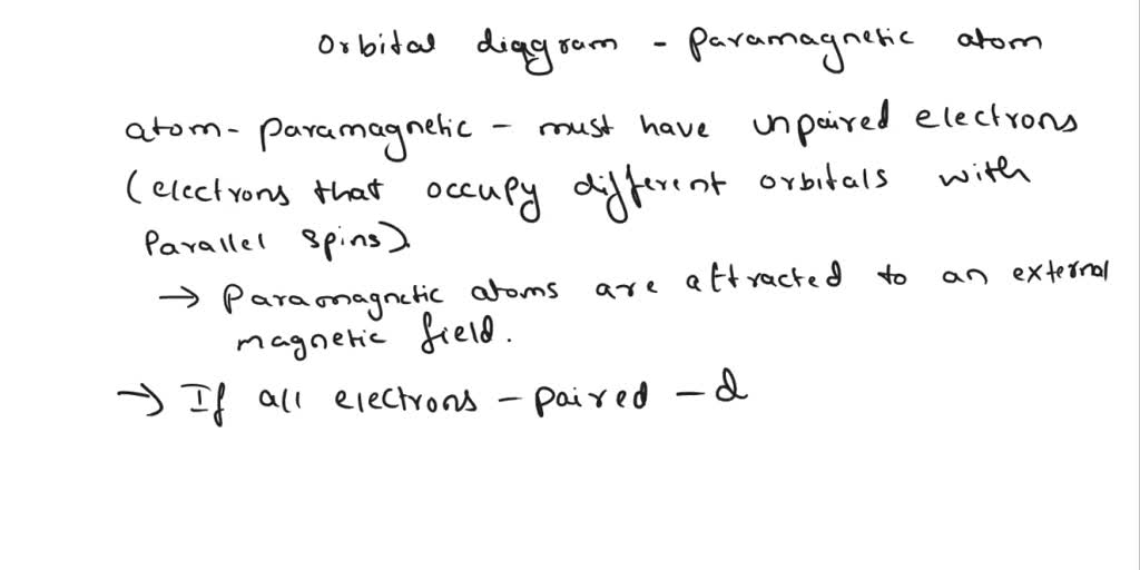 SOLVED: Which of the following orbital diagrams represents a ...