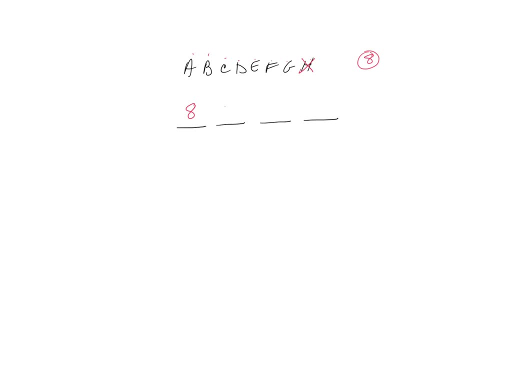 SOLVED: How many different four-letter passwords can be formed from the letters A, B, C, D, E, F ...