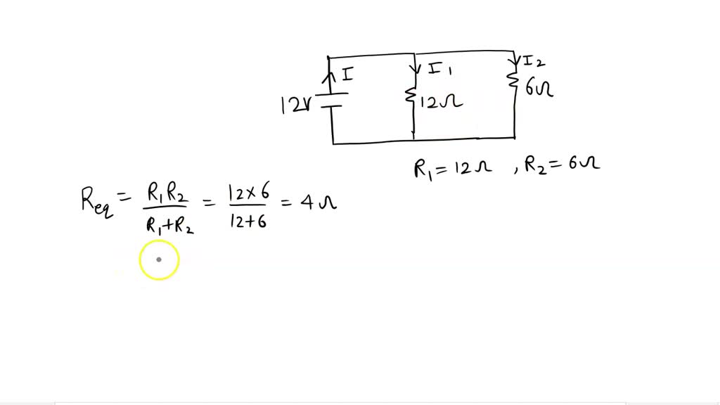 SOLVED: Calculate the current in each part of the circuit shown below. All resistance values are ...