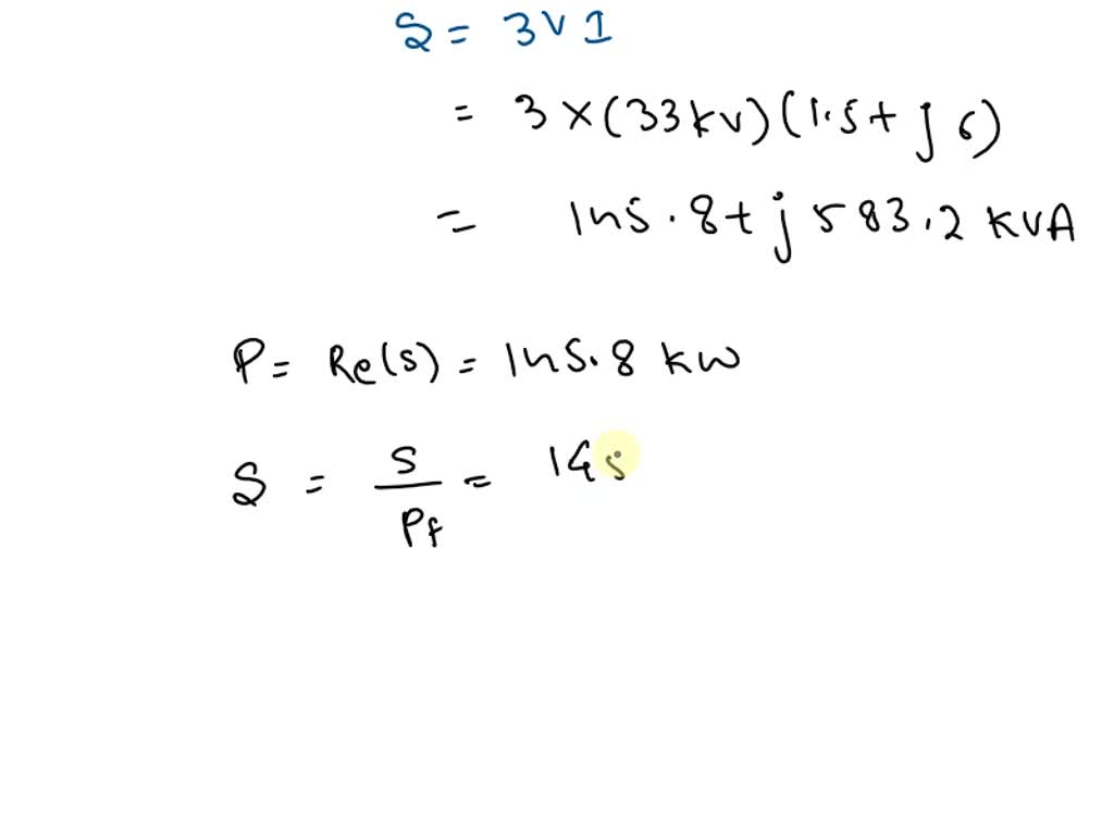 A three-phase short transmission line has resistance and reactance per ...