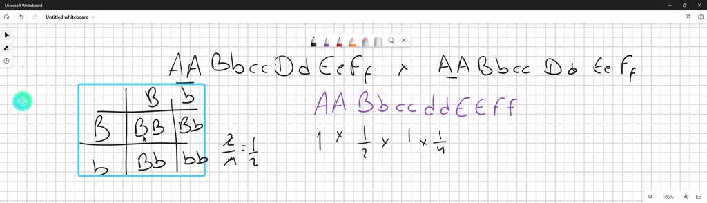 SOLVED: If your plant AABbccDdEeFf were crossed with another plant with ...