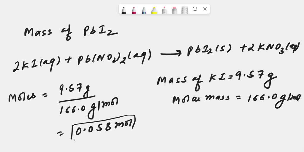 SOLVED: Consider the balanced equation of KT (molar mass-166.0 g/mol ... SOLVED: Consider the balanced equation of KT (molar mass-166.0 g/mol ...