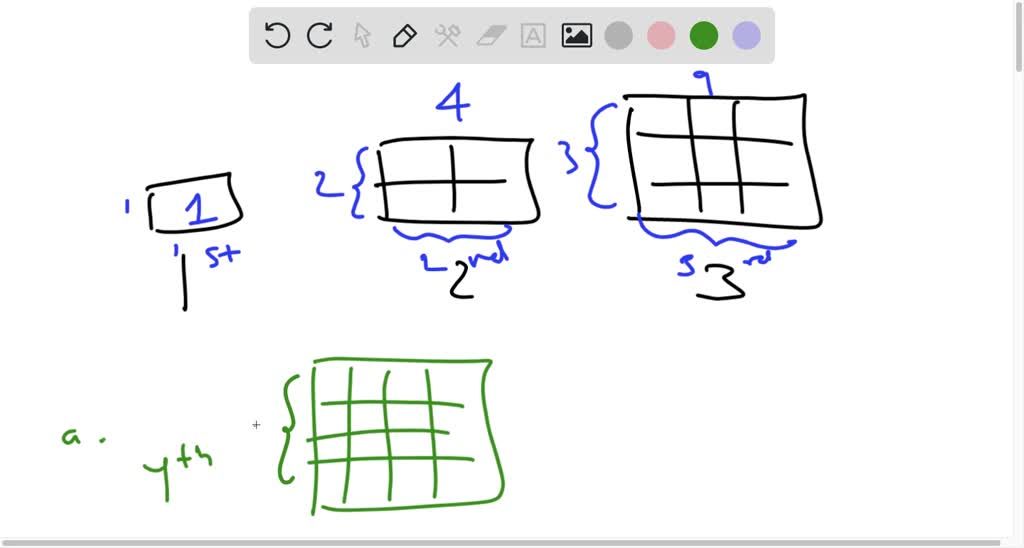 SOLVED: The first three trains in a sequence of trapezoid trains are ...