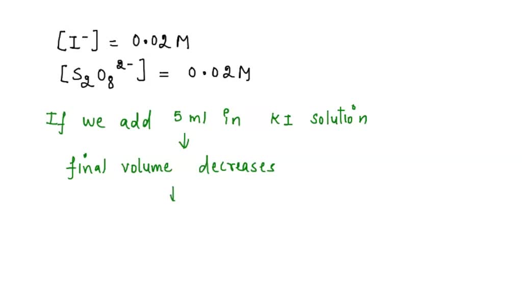 SOLVED: Determine the concentration of each ion in the following solution. In trial 1, technique ...