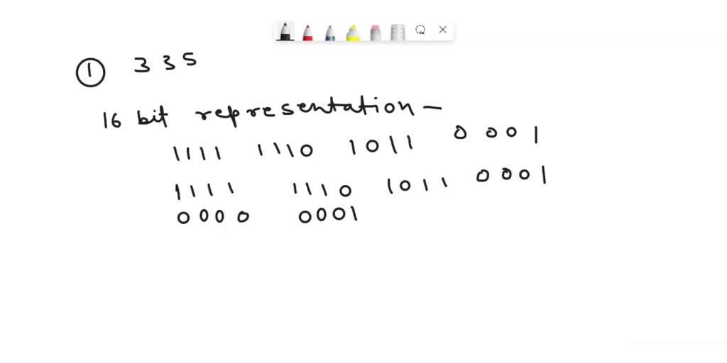 Solved Show All Work Determine The Decimal Equivalent Of These Binary 2s Complement Values