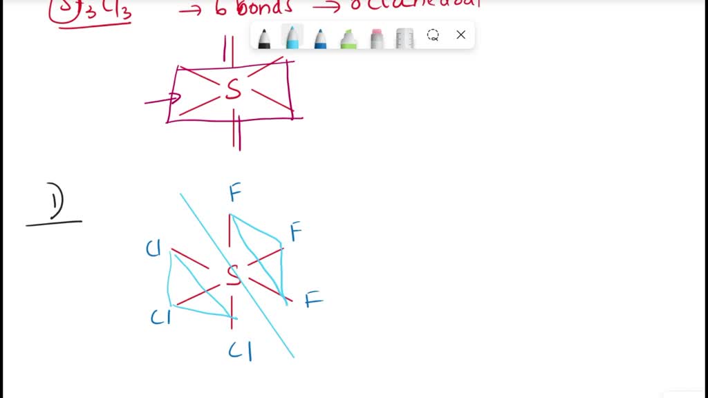 SOLVED: isomers of SF3Cl3