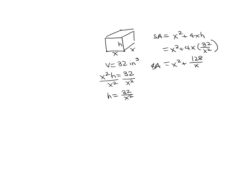 SOLVED: Drum Tight Containers is designing an open-top, square-based, rectangular box that will ...