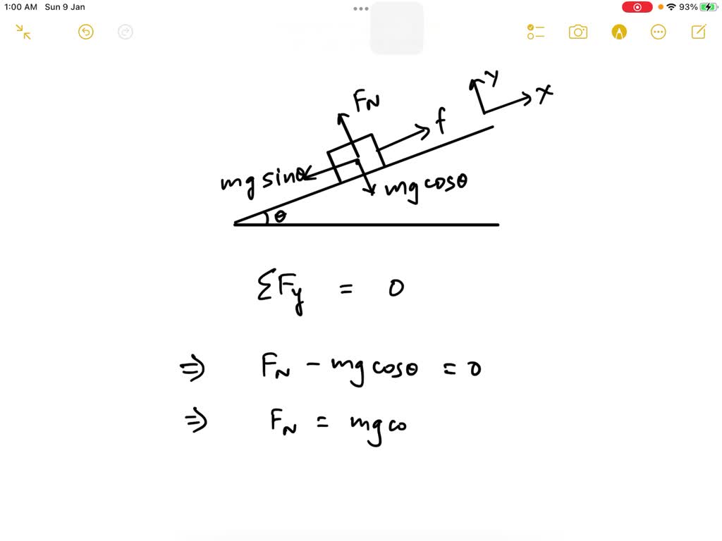 SOLVED: Two masses are connected by a cable and pulley as shown. The angle of the ramp is 52 ...