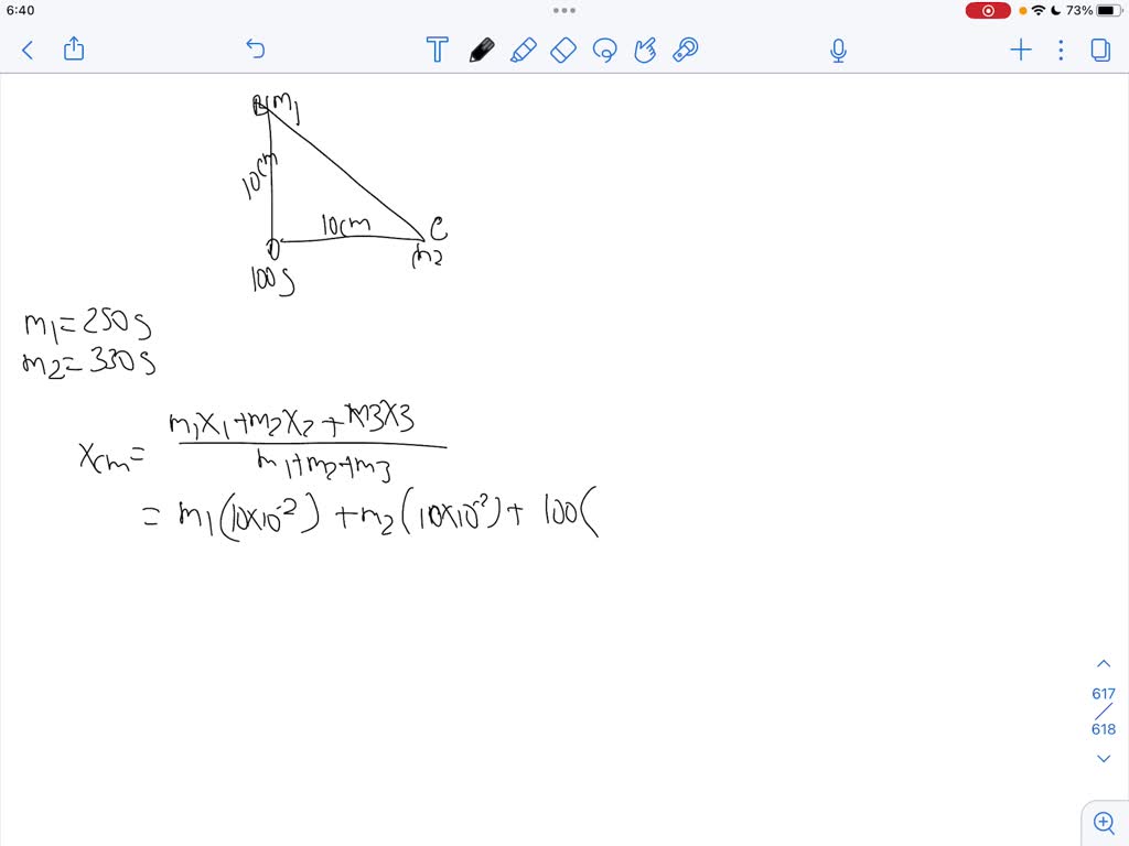 SOLVED: The three masses shown in the figure are connected by massless ...