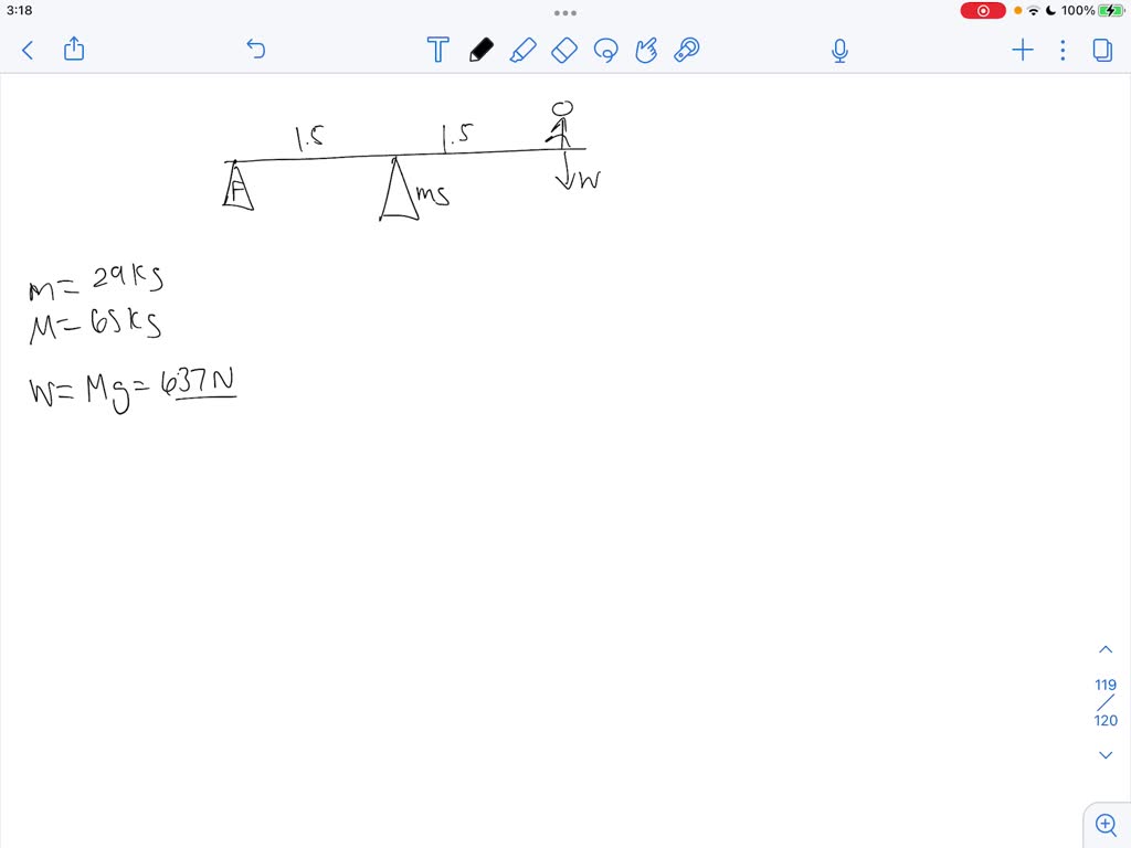 SOLVED: A 85 kg diver stands at the end of a 29 kg springboard; as ...