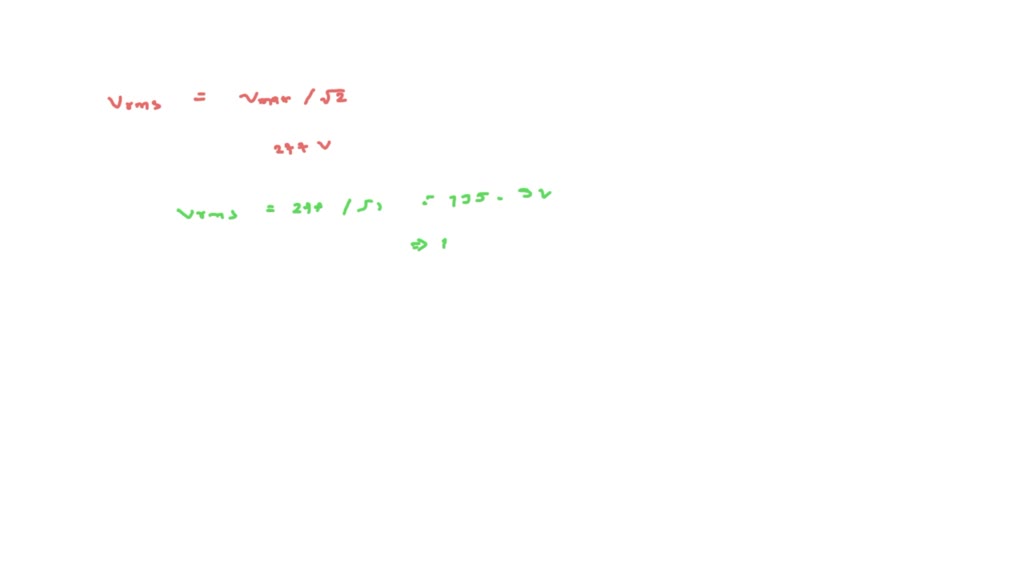 Solved Which Waveform Represents The Voltage Across The Resistor In This Half Wave Rectifier
