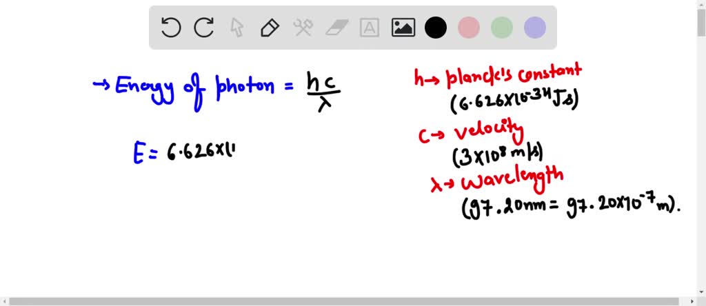 Solved The Electron In A Ground State H Atom Absorbs A Photon Of