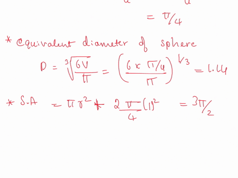 Q5) Determine the shape factors for particles of the...
