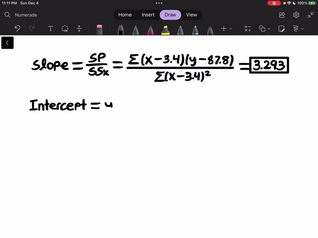 SOLVED: The table below gives the number of hours five randomly selected students spent studying ...