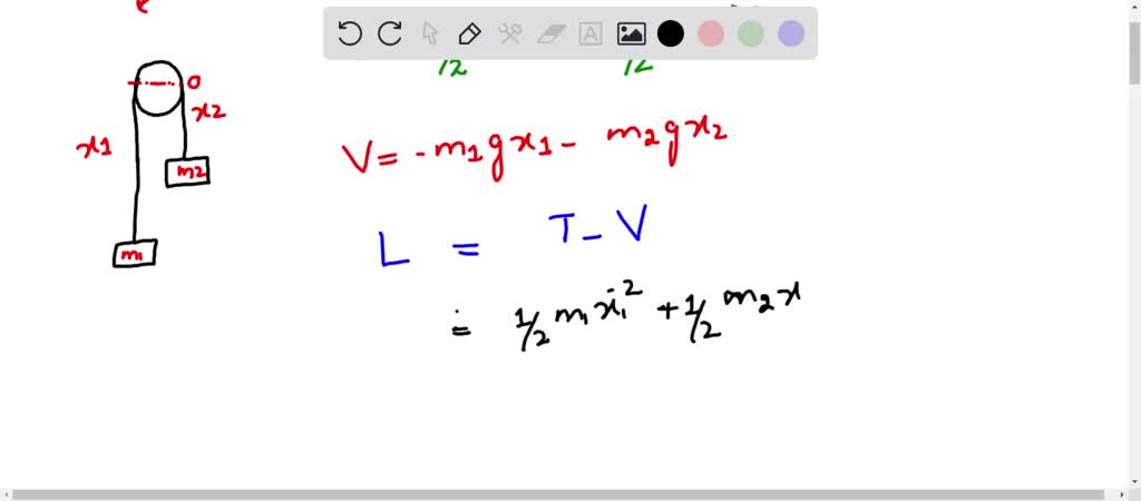 SOLVED: An Atwood's Machine is a simple arrangement consisting of two ...