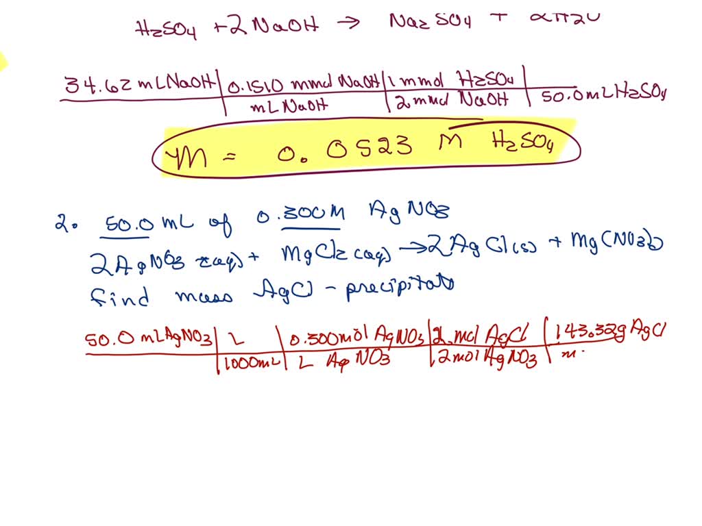 SOLVED: (1) If Johnny added 34.62 mL of 0.1510 M NaOH to neutralize 50. ...