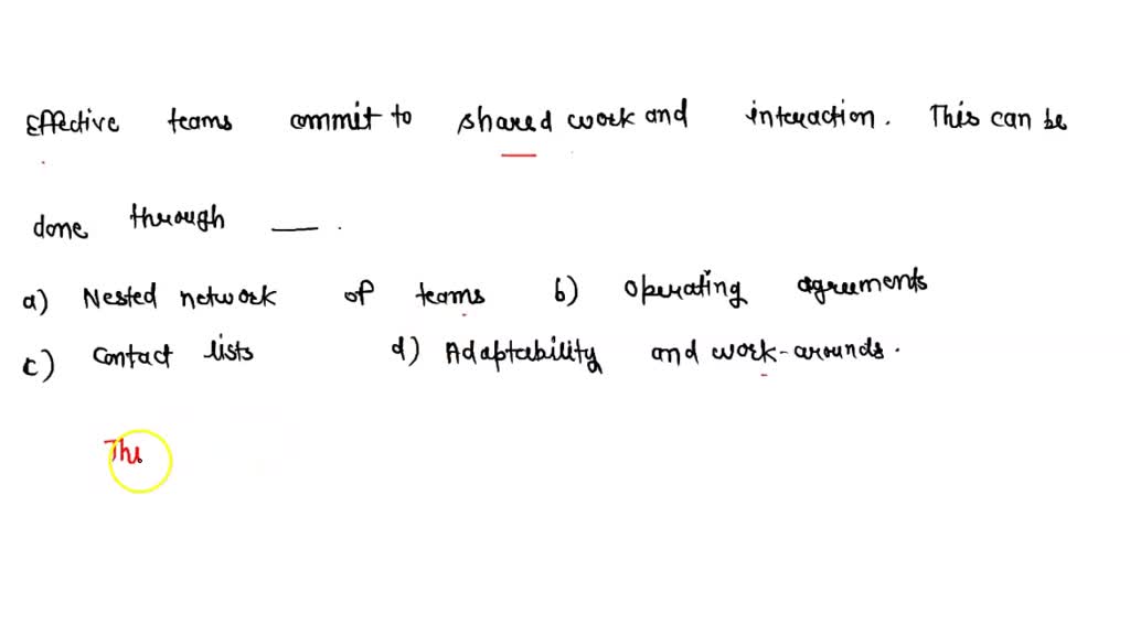 SOLVED: The most successful workplace teams O avoid conflict. O are homogeneous. O agree on a ...