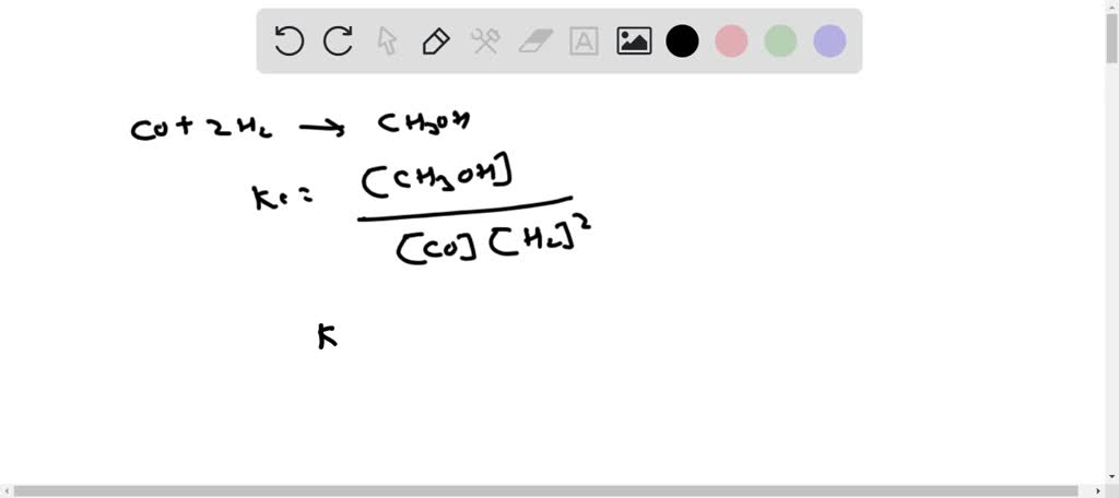 A mixture of gaseous CO and H2, called synthesis gas, is used ...