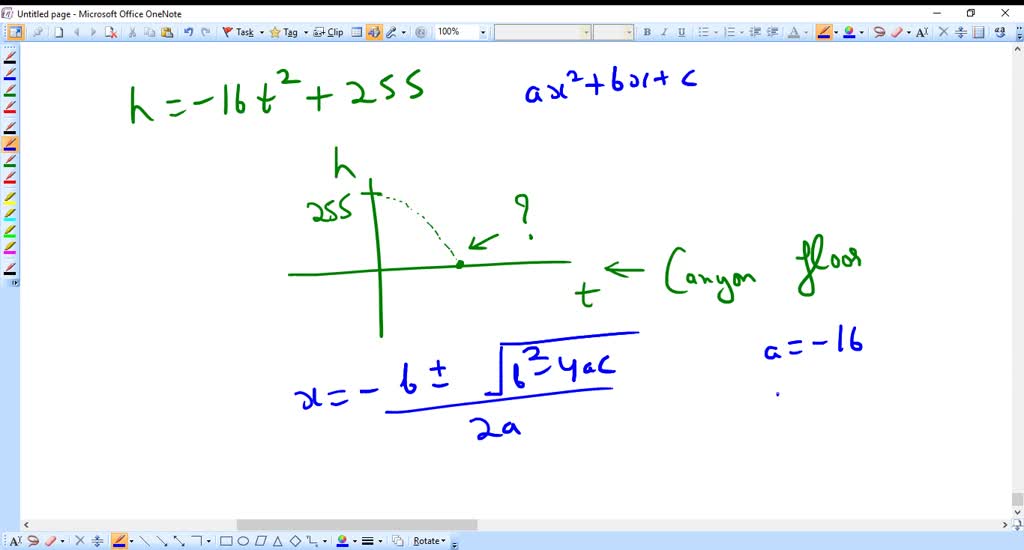 SOLVED: The height h (in feet) of an object t seconds after it is dropped can be modeled by the ...