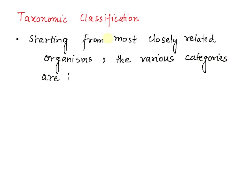 SOLVED: The correct order, from least to most inclusive, of the ...